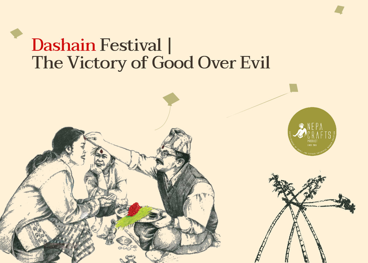 Dashain Festival | The Victory of Good Over Evil — NepaCrafts Product
