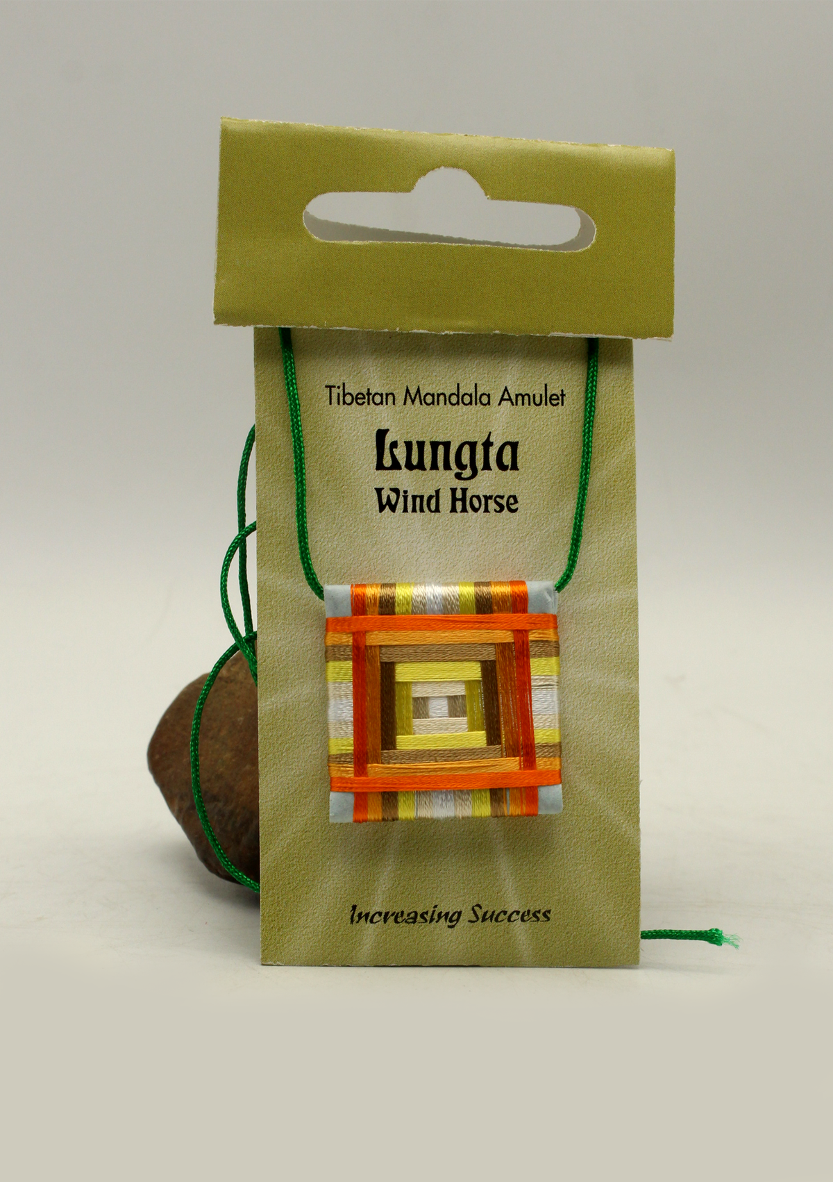 Tibetan Mandala Lungta Wind Horse Amulet — NepaCrafts Product