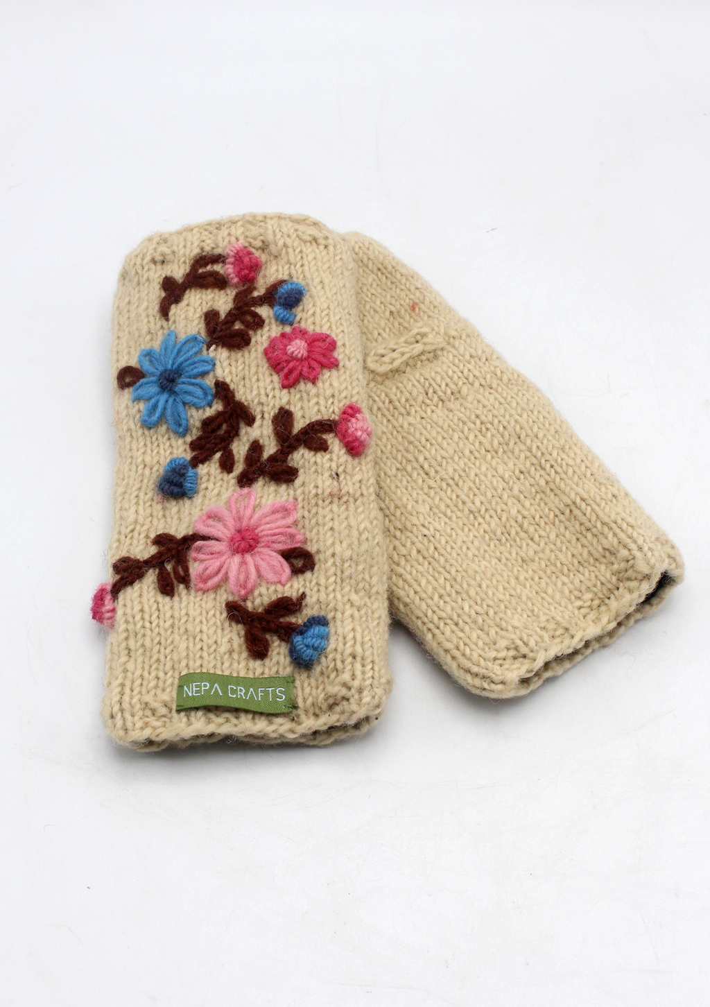 Woolen Mittens, Gloves & Hand Warmers, Knit hand warmers for women ...