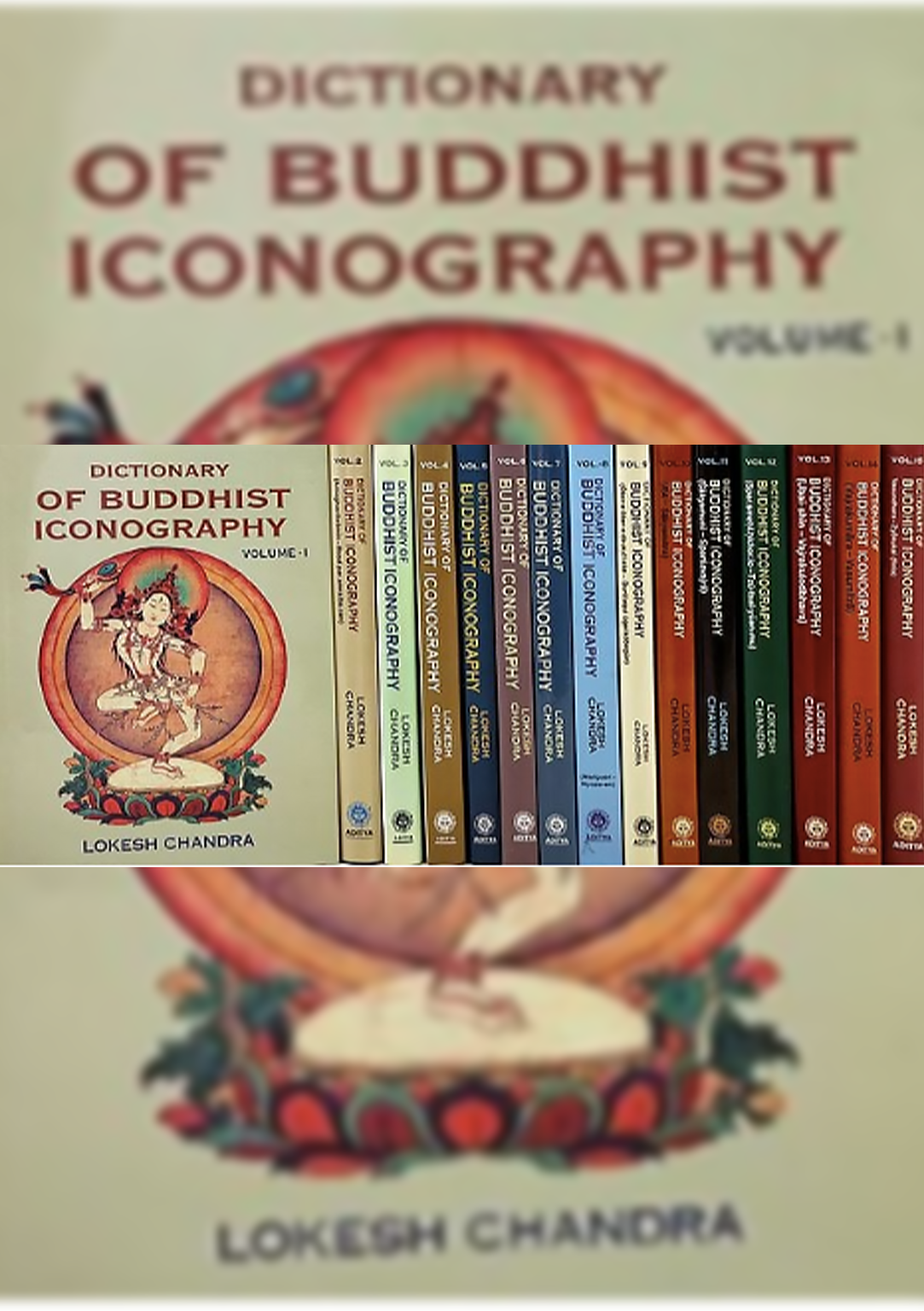 A Dictionary of Buddhist Iconography (15 Volumes) — NepaCrafts Product