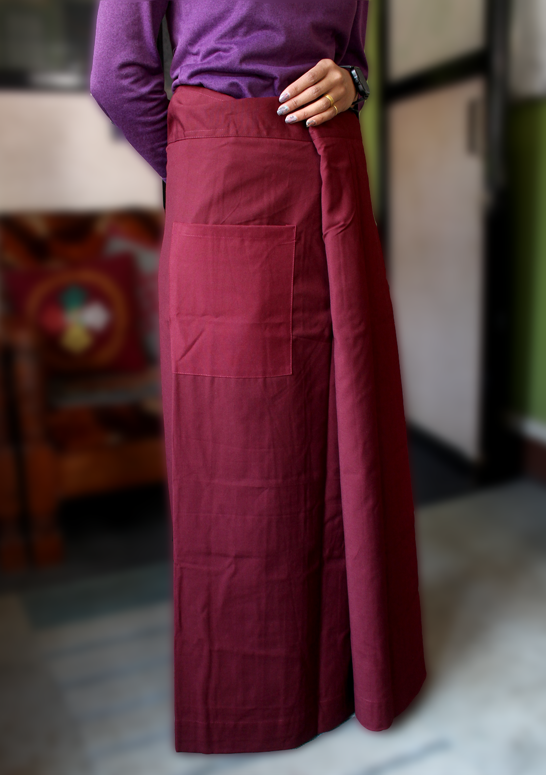 Tibetan Buddhist Monk Robe- Kasaya — NepaCrafts Product