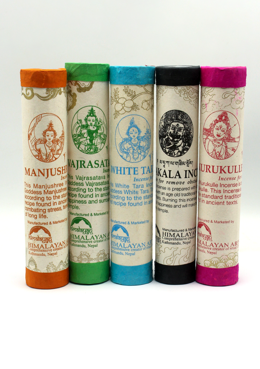 Tibetan Deities Himalayan Incense Collection — NepaCrafts Product