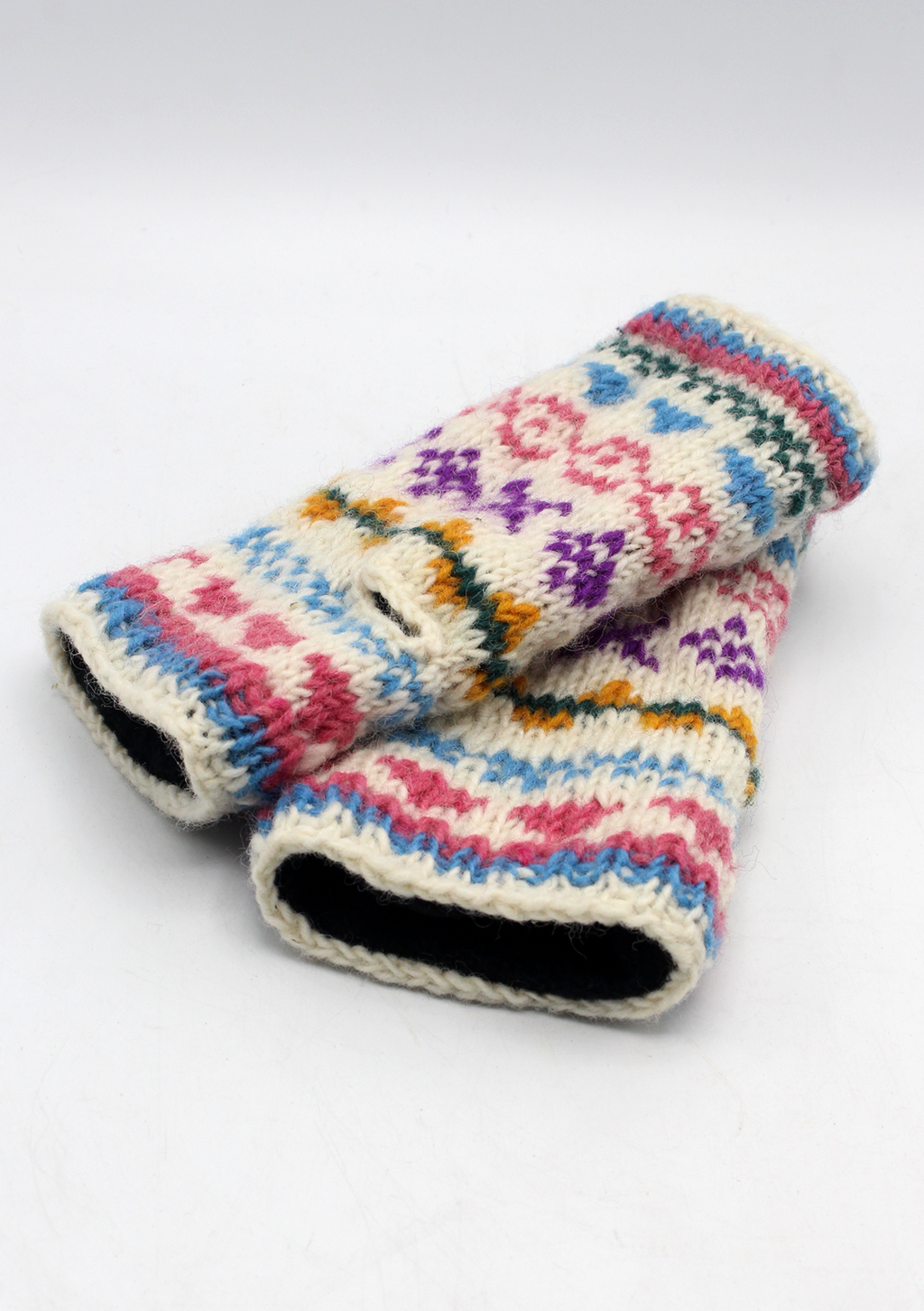 Woolen Mittens, Gloves & Hand Warmers, Knit hand warmers for women ...