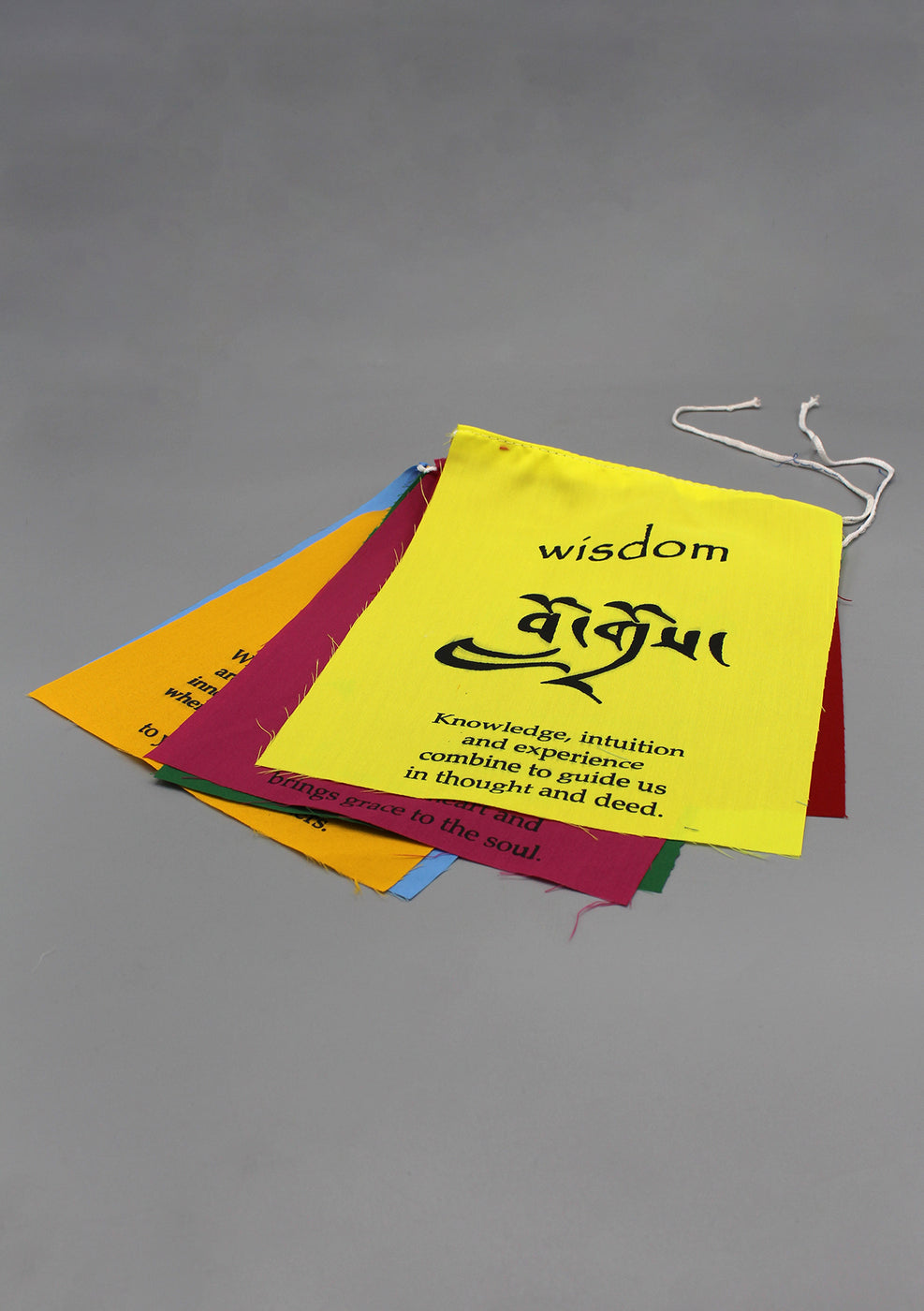 Affirmation Prayer Flags-Peace, Happiness, Courage, Love, Tranquility ...