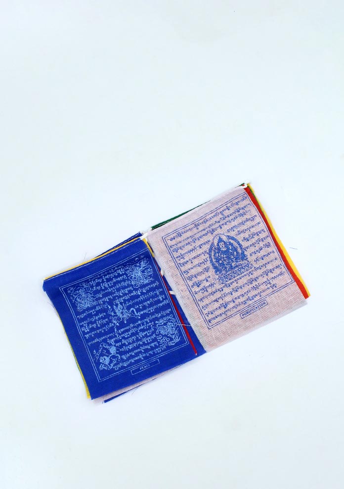 Tibetan Prayer Flags Cotton Gift Set Mini — NepaCrafts Product