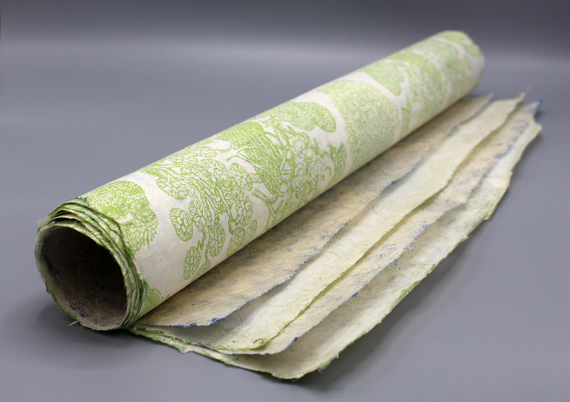 Tibetan Art Printed Lokta Paper Wrapping Sheets — NepaCrafts Product