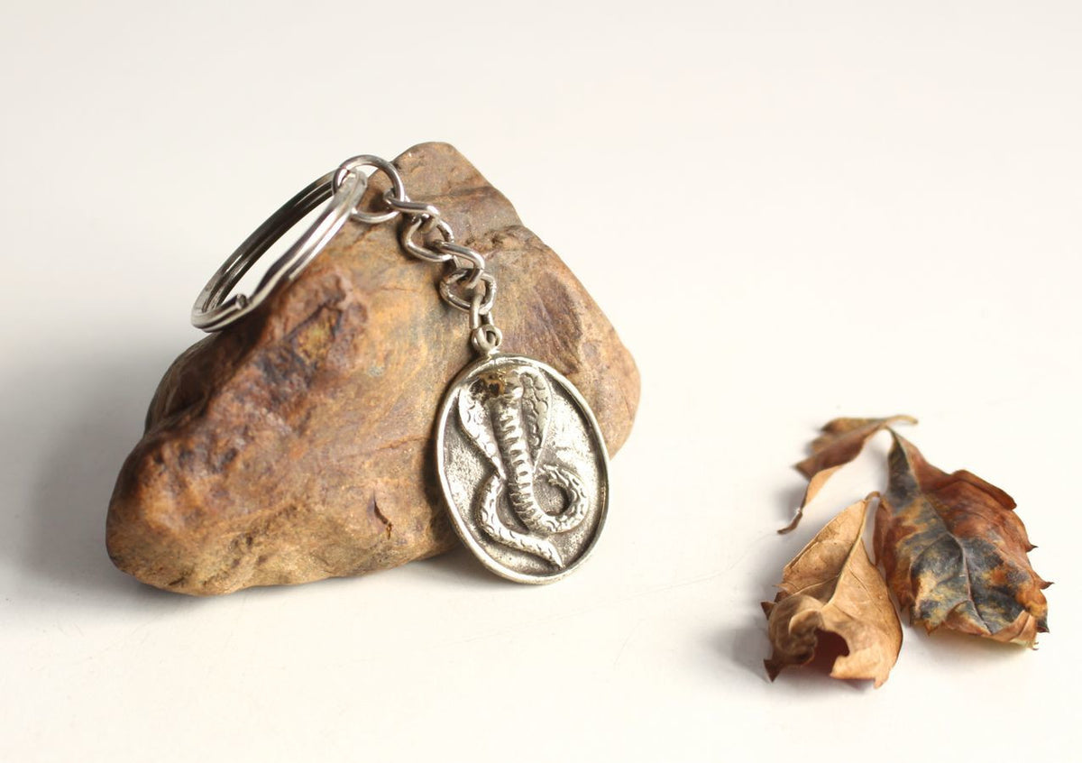 The Serpent King Naga Keychain — NepaCrafts Product