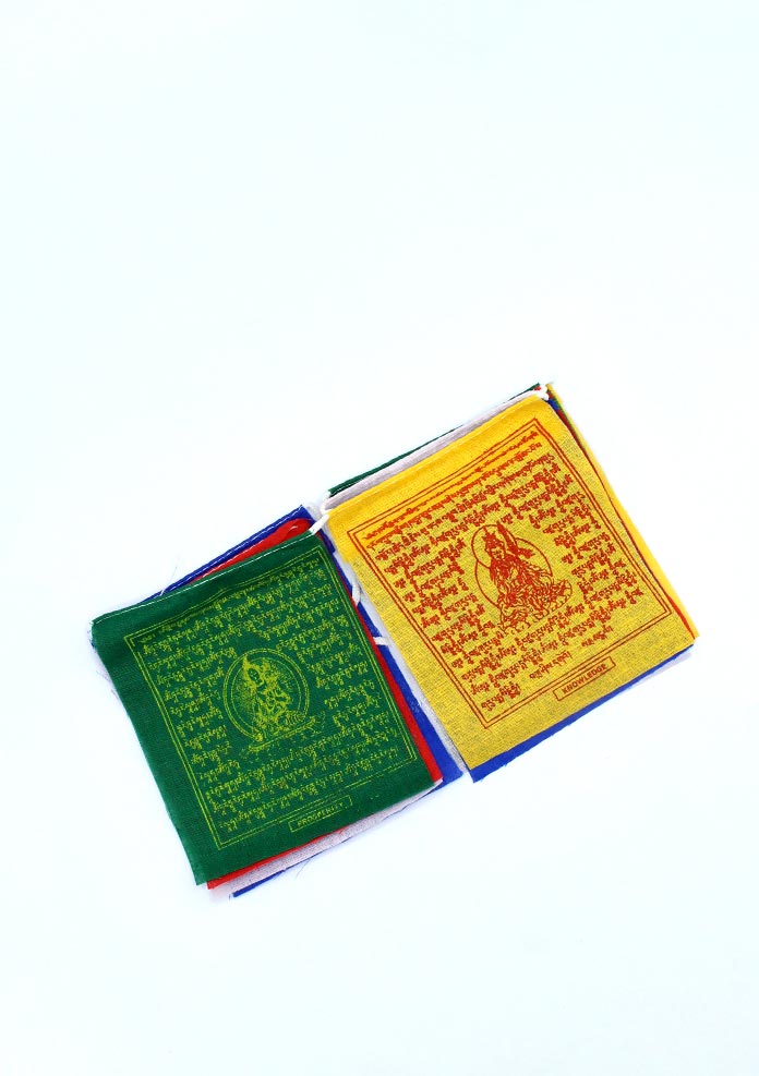 Tibetan Prayer Flags Cotton Gift Set Mini — NepaCrafts Product
