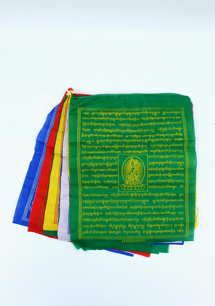 Tibetan Deities Cotton Prayer Flags Gift Set — NepaCrafts Product