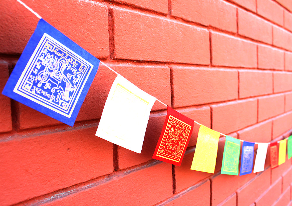 Tibetan Wind horse Mini Prayer Flags — NepaCrafts Product