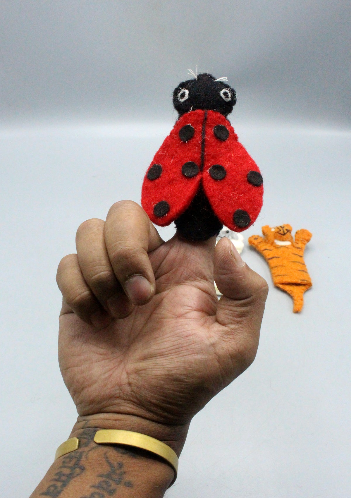 Lady Bug Felt Finger Puppet — NepaCrafts Product
