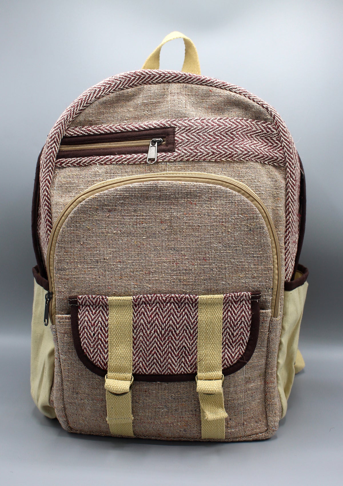 Eco Friendly Handmade Travel Hemp Rucksack — NepaCrafts Product
