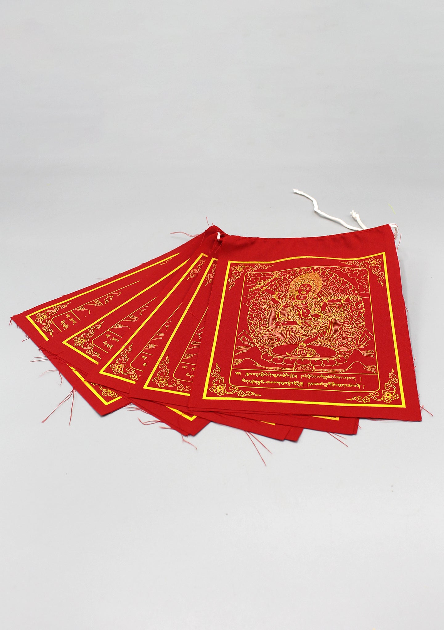 Yidam Kurukulle Tibetan Prayer Flags — NepaCrafts Product